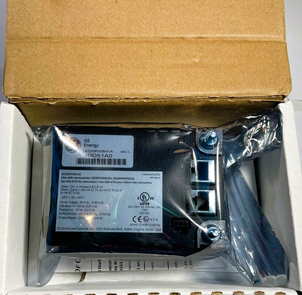 GE Mark VIe I/O Pack IO Pack Vibration Module - Turbo Control Solutions